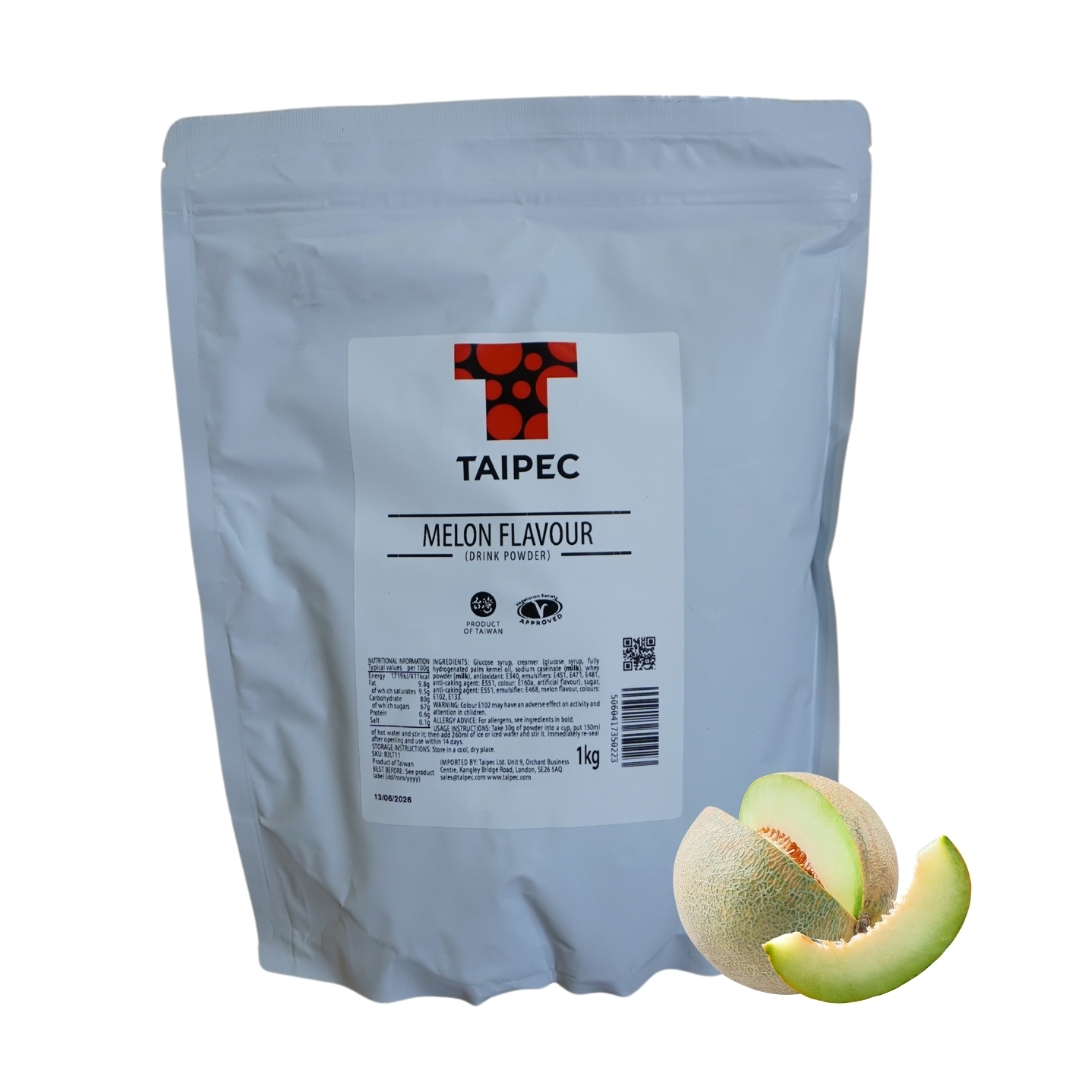 Melon Flavoured Drink Powder 1kg - Box of 20 - Taipec
